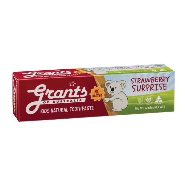 Kids Natural Toothpaste Strawberry Surprise 75g | | Pinnacle Health